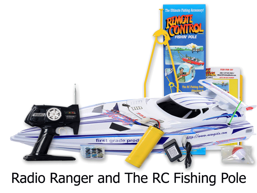 Radio Ranger Rc Fishing Boat Radio Ranger Ll 34 Remote Control Fishing